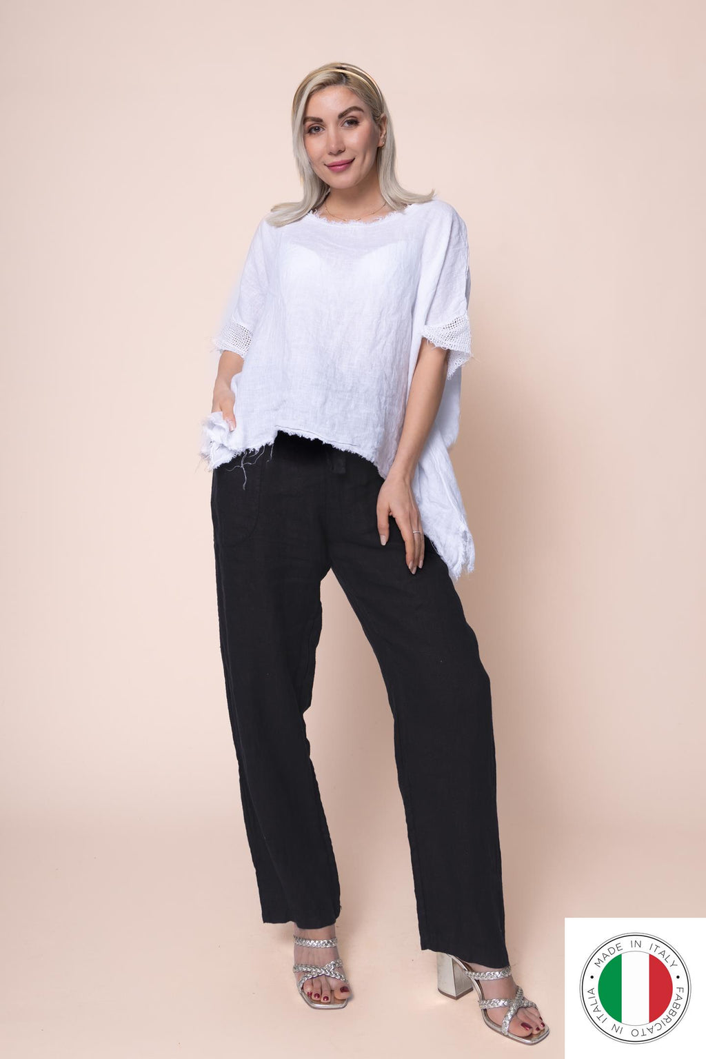 Linen Top - OS1430-11 – Linen Italia